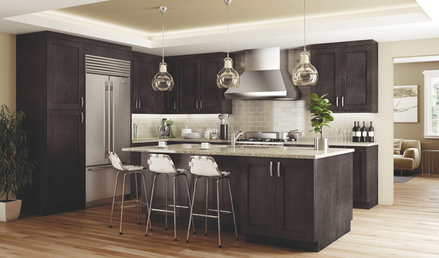 ELEGANT SMOKY GREY – DOOR FOR DR-B21-B42-SB42 DR-B21 – Kitchen Cabinet ...